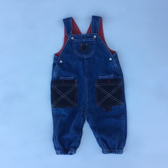 Baby Place | One Pieces | Baby Place Denim Overalls Corduroy Details ...